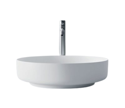 Icon Basin Mixer - Sea of White