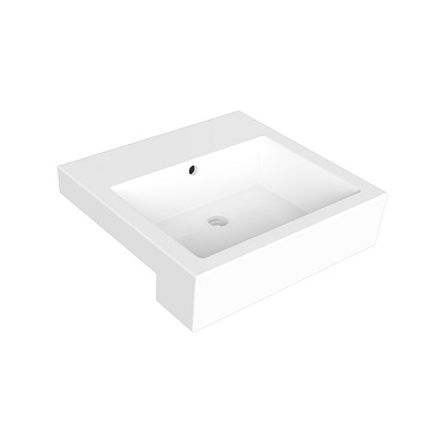 Semi-Recessed Basins Category - Sea of White