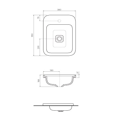 Inset Basins Category - Sea of White